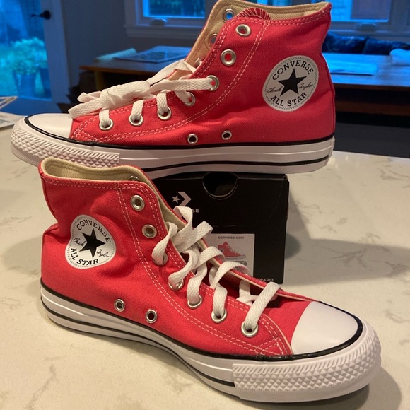 Converse | Shoes | Converse Chuck Taylor All Star Canvas Fuchsia Womens ...